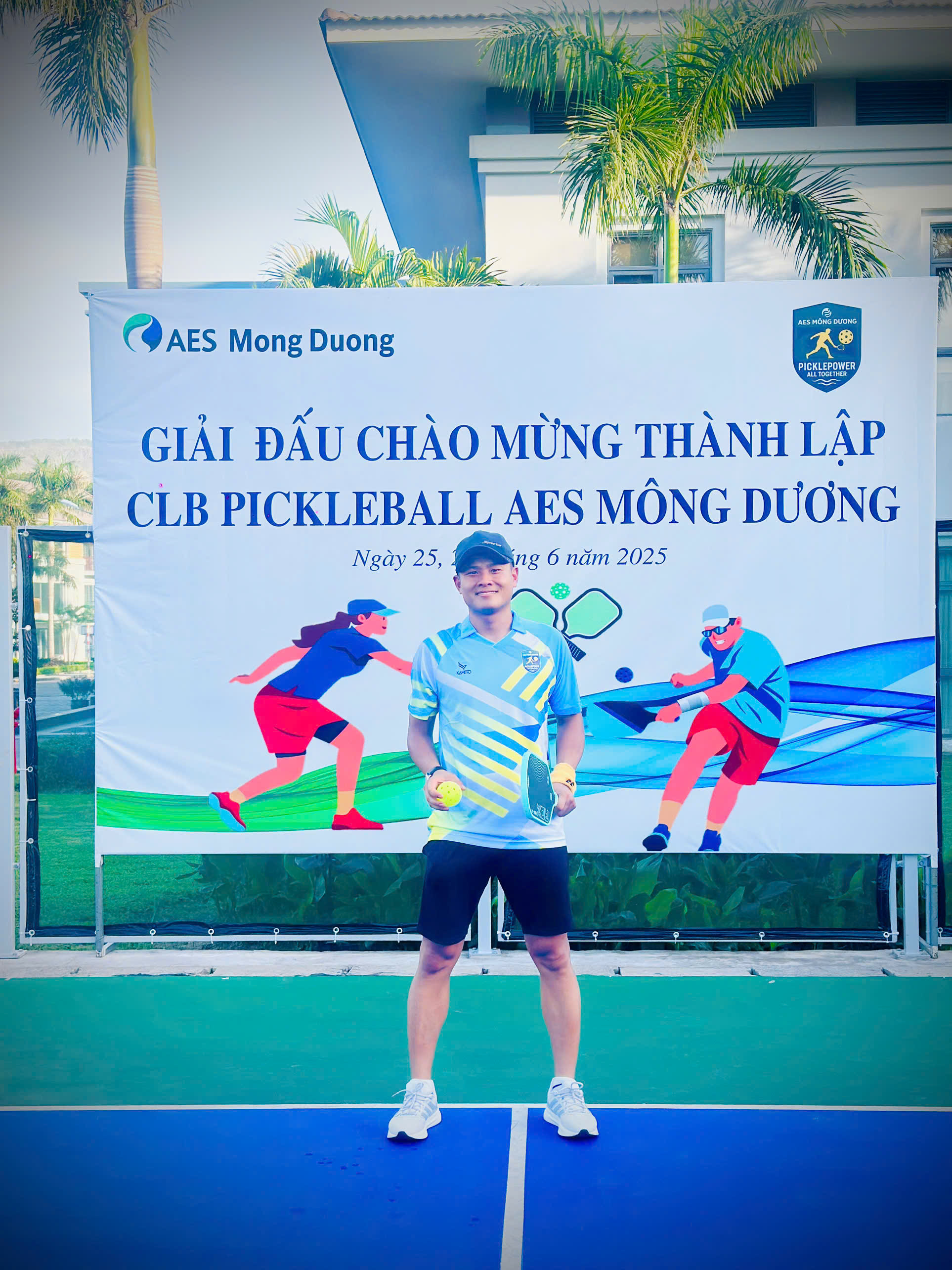 PickleBall - Công ty AES Mông Dương